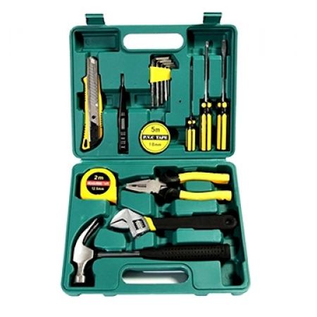 Set Of Multi-Function Tool Set With Carry Box 16 Pcs - Makhsoom