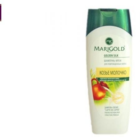 Marigold Shampoo & Cream “ Goat milk” With Milk Proteins For Damaged ...
