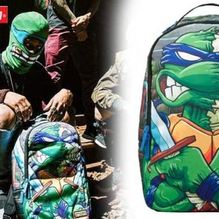 Sprayground Backpack TMNT Leo Skull DLX - Makhsoom