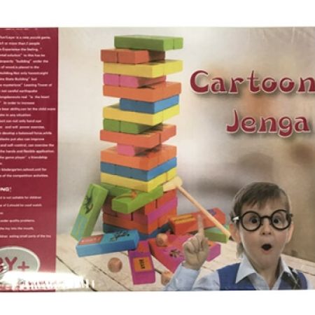Jenga Cartoon Classic Game - Makhsoom