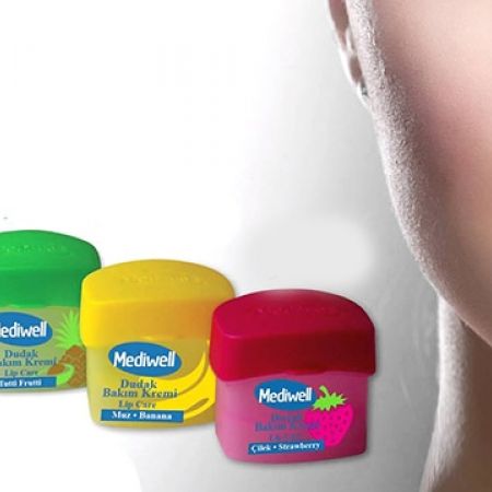 Mediwell Lip Balm Cream 5 ml - Strawberry - Makhsoom