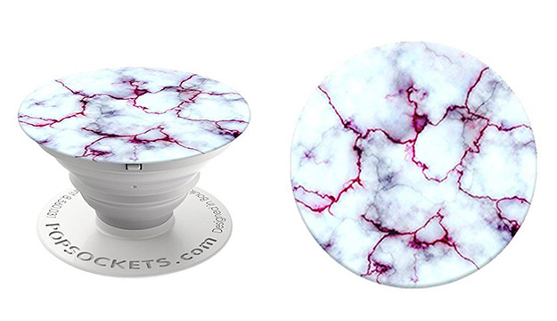 PopSockets Single Marble Expanding Phone Grip & Stand For Smartphones ...