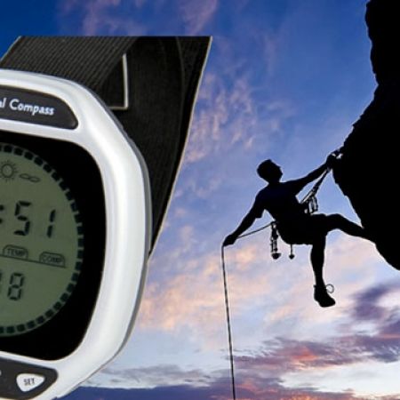 6 In 1 Multifunction Wrist Digital Altimeter - Makhsoom