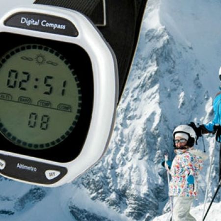 6 In 1 Multifunction Wrist Digital Altimeter - Makhsoom