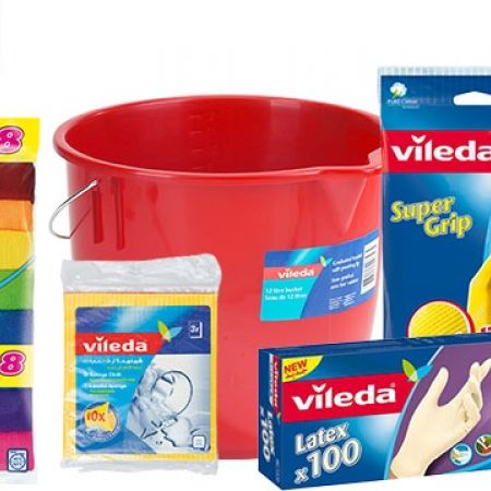 Vileda Kitchen Bundle Set Of 7 Pcs - Makhsoom