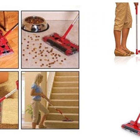 G6 Cordless Rechargeable Swivel Sweeper Quad-Brush - Makhsoom