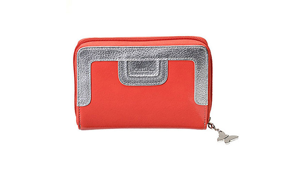 Morellato Genuine Classic Wallet With Pendant Zip - White - Makhsoom
