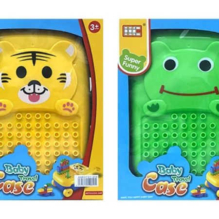 Baby Travel Case Building Blocks - Yellow - Makhsoom