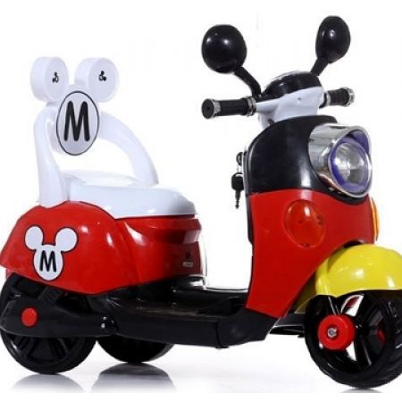 Electric Mickey Mouse Tricycle With Music & Sparkling Led Lights For ...