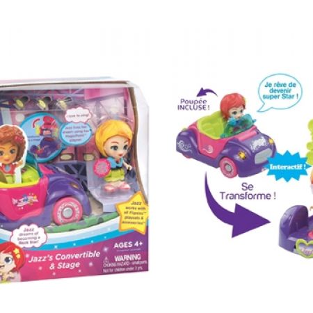 Vtech Flipsies Jazz's Convertible & Stage - Makhsoom