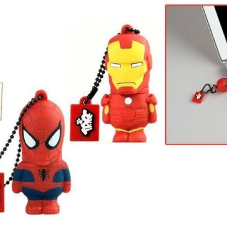 Tribe Marvel USB 2.0 Flash Drive 16GB - Iron Man - Makhsoom