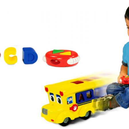 The Learning Journey RC Shape Sorter Letterland School Bus - Makhsoom