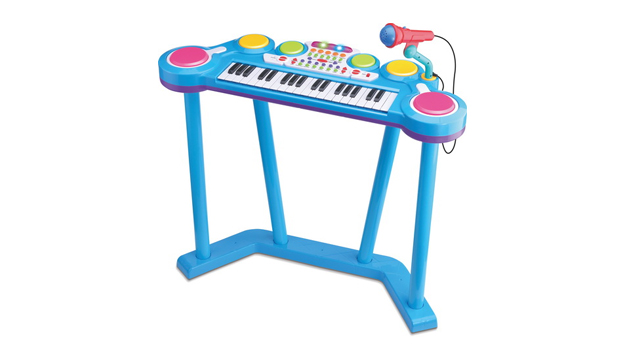Musical Kids Electronic Keyboard With Microphone - Pink - Makhsoom