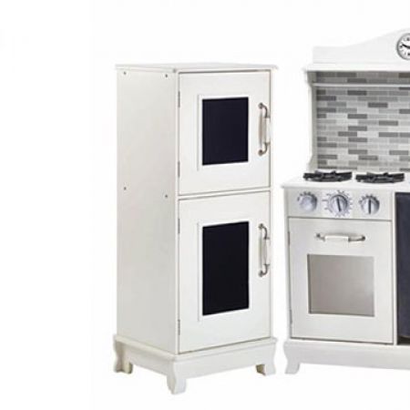 Teamson White Farmhouse Kitchen - Makhsoom