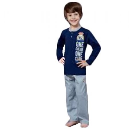 Roly Poly Real Madrid Boys Pajamas - Blue - 3 Yrs - Makhsoom