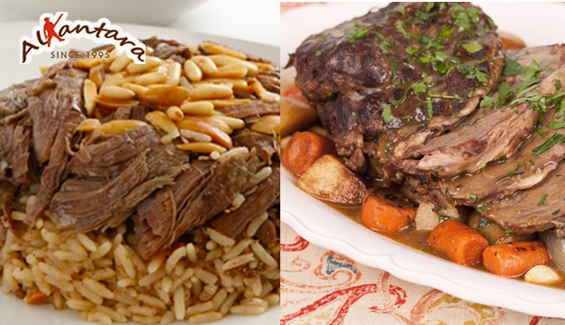 Ouzi, Rice With Chicken or Rosto For Ten Persons With 50 Pcs. Pastries ...