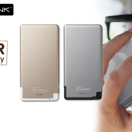 Techlink Recharge UltraThin Lightning Portable Charger With High-speed ...