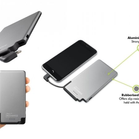 Techlink Recharge UltraThin Lightning Portable Charger With High-speed ...