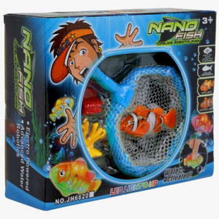 Nano Robotic Fish With Led Lights - Makhsoom