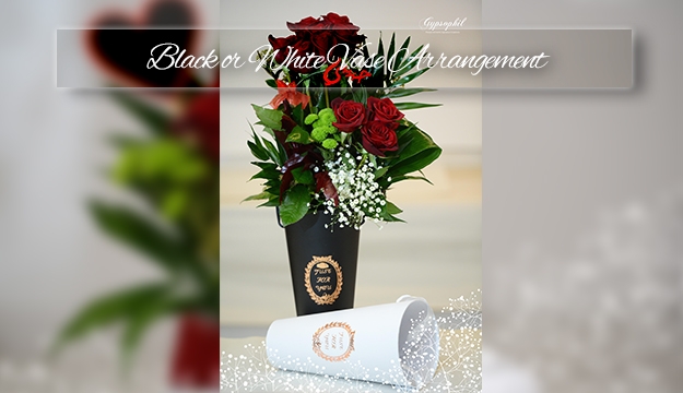 Minnie Mouse Vase with Tulips Arrangement or Chocolate Box Arrangement ...
