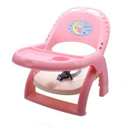 Happy Time 2 In 1 Foldable Pink Baby Chair - Makhsoom