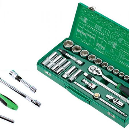 Proskit 26pcs 1/2" Driver Socket Tool Set - Makhsoom