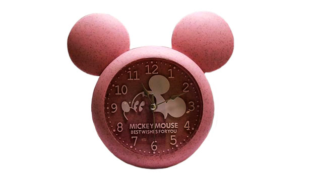 Mickey Mouse Alarm Clock - Black - Makhsoom