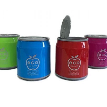 Can Shape Plastic Storage Box 20 x 17 cm - Fuschia - Makhsoom