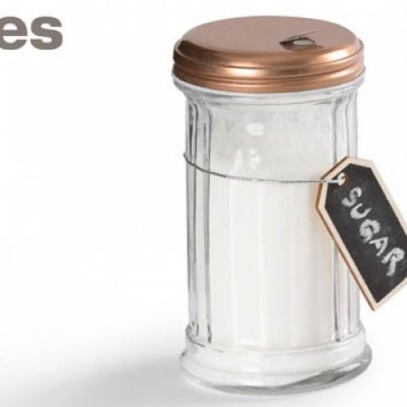 Stokes Diner Sugar Glass Jar 300 ml - Makhsoom
