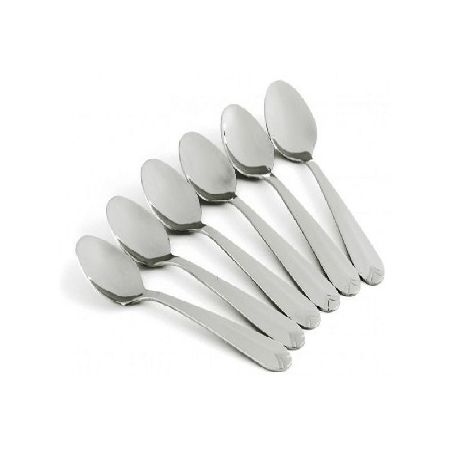 Stokes Set Of Stainless Steel Espresso Spoons 6 Pcs - Makhsoom