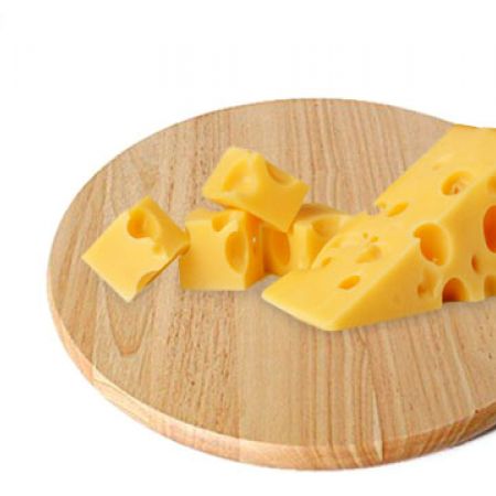 Billi Design Round Wooden Rotating Cheese Board Platter 37 cm - Makhsoom