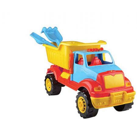 Sunny Dump Sandbox Beach Truck With Sand Tools 50 x 25 cm - Makhsoom