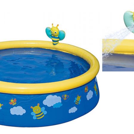 Bestway Inflatable H2O Go My Fist Fast Set Spray Pool 152 x 38 cm ...