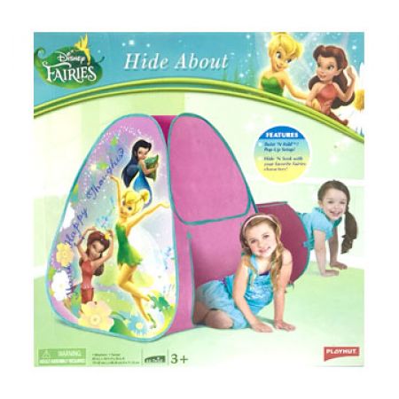 Playhut Disney Fairies Twist & Fold Tent 121.92 x 86.36 x 71.12 cm ...