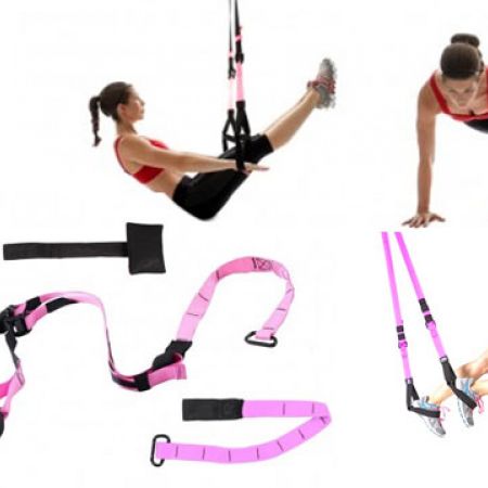 TRX Limited Edition Pink Suspension Training Kit - Makhsoom