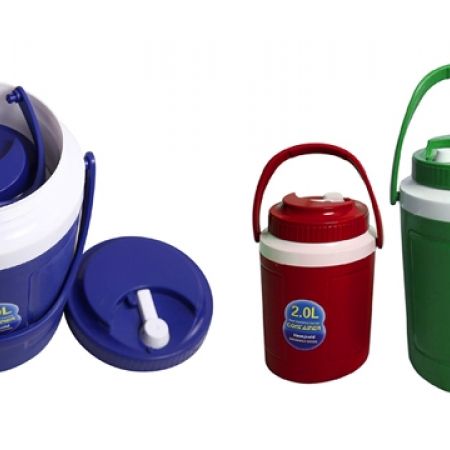 Set Of 2 Thermal Insulated Chiller Buckets For Heat & Cold - Blue ...