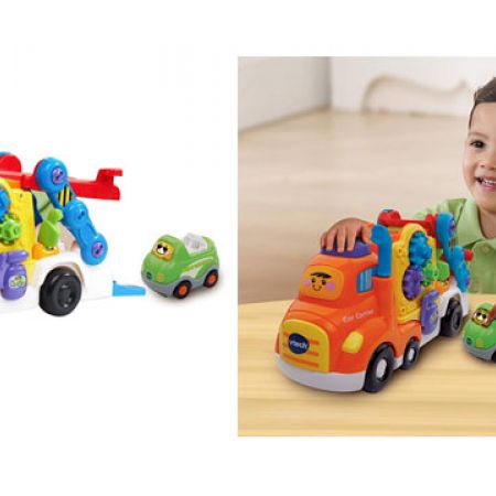 Vtech Boldies My Super Transporter Truck + Convertible - French - Makhsoom