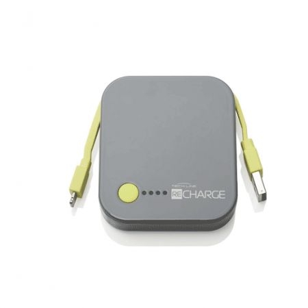 Techlink Recharge Power & Lightning Slate Power Bank 3000 mAh - Makhsoom