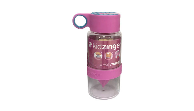 Kid Zinger Juice Maker Water Bottle 473 ml - Turquoise - Makhsoom