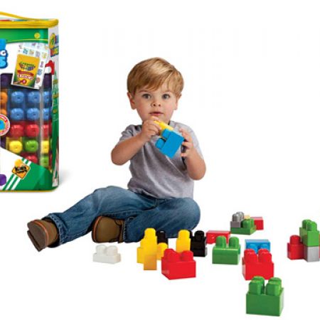 Bundle: Crayola Building Blocks 100 Pcs With Free Buildng Blocks My ...