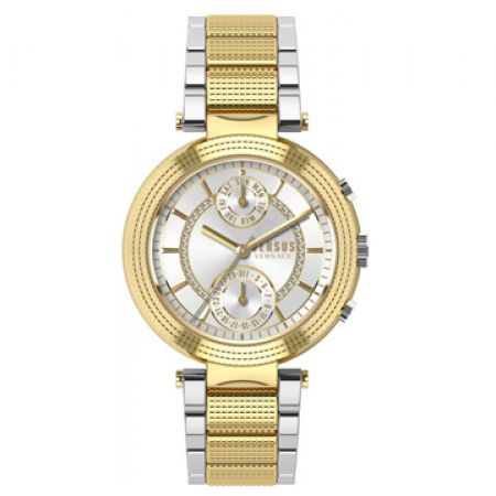 Versus Versace Star Ferry Stainless Steel Round Watch For Women - Makhsoom