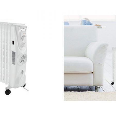 Silvercrest Oil Heater 9 Elements 2500 W - Makhsoom