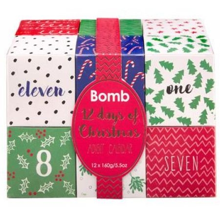 Bomb Cosmetics 12 Days of Christmas Advent Calendar Gift Pack 12 Pcs ...