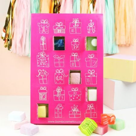 Bomb Cosmetics The Bomb Advent Calendar Gift Pack 24 Pcs - Makhsoom