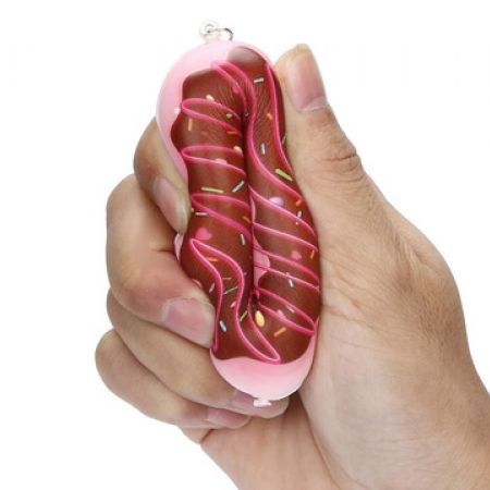 Soft Squishy Donut Keychain - Makhsoom