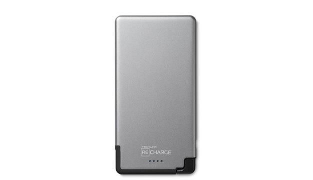 Techlink Recharge Ultra Thin Lightning Power Bank 3000 mAh - Silver ...