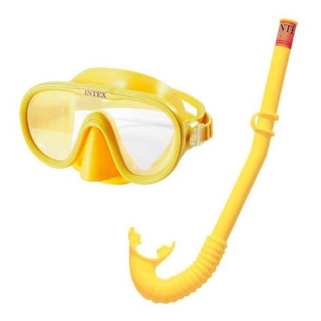Intex Polycarbonate Mask Set With Adventurer Tube - Makhsoom