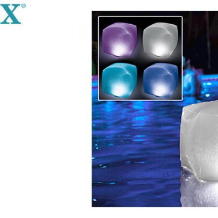 Intex Inflatable LED Pool Light Cube 23 x 23 x 22 cm - Makhsoom