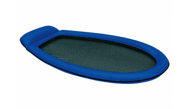 Intex Inflatable Semi-Immersed Mesh Lounge 178 x 94 cm - Blue - Makhsoom