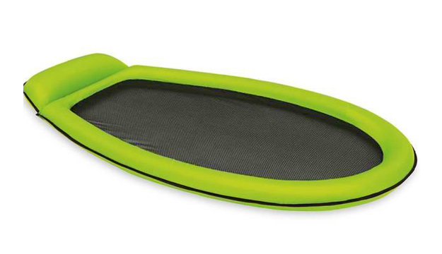 Intex Inflatable Semi-Immersed Mesh Lounge 178 x 94 cm - Blue - Makhsoom